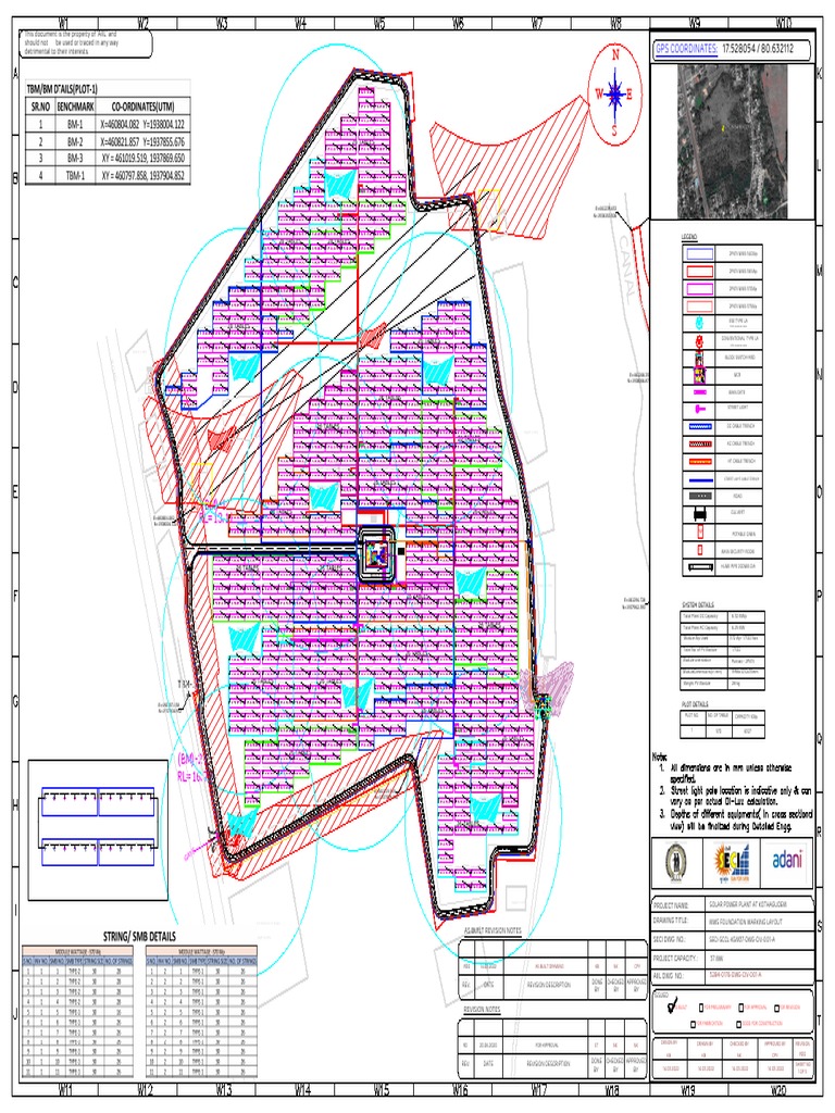 R0 - Seci-Sccl-Kgm37-Dwg-Civ-001-Mms Foundation Marking Layout - As ...