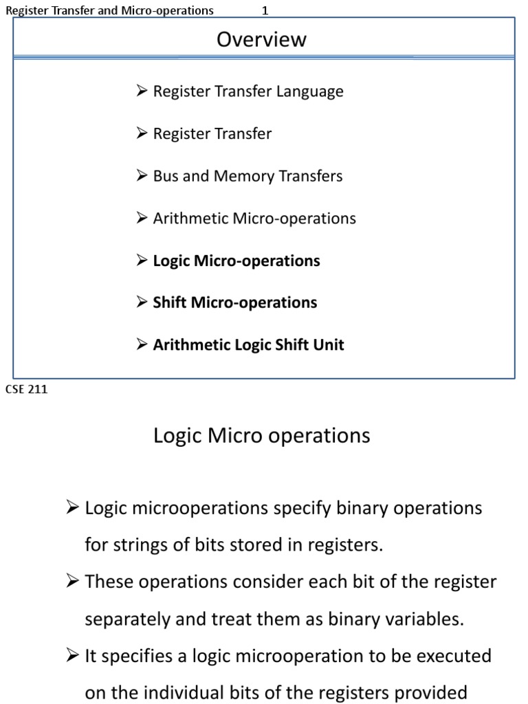 Lecture 6 | PDF | Logic Gate | Arithmetic