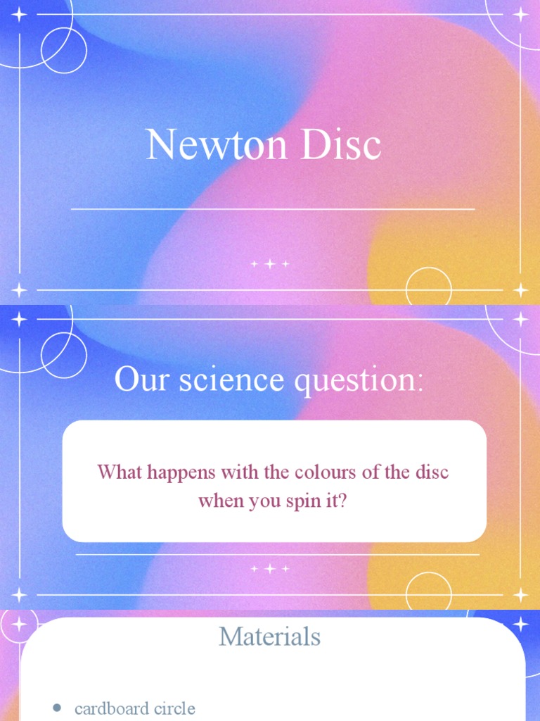 Newton Disc | PDF | Science & Mathematics