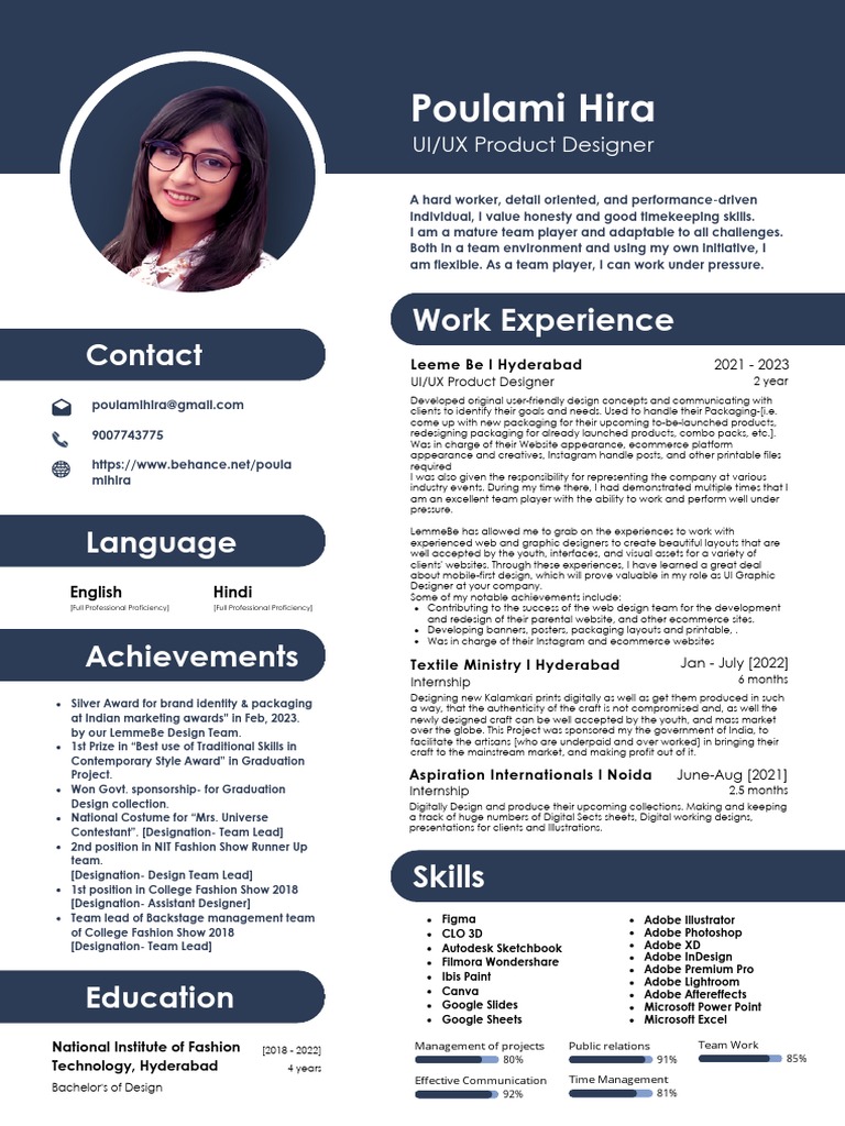 UI UX PRODUCT - Resume | PDF | User Interface | Information Technology