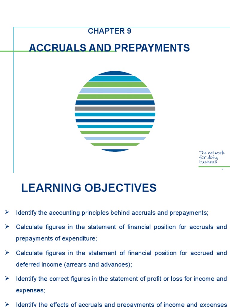 CFAB Accounting Chapter 9. Accruals and Prepayments | PDF | Accrual ...