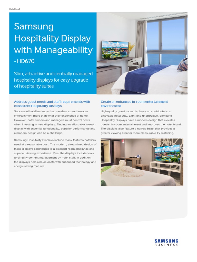 2015 HD670 Series Datasheet Korea Web | PDF | Hdmi | Set Top Box