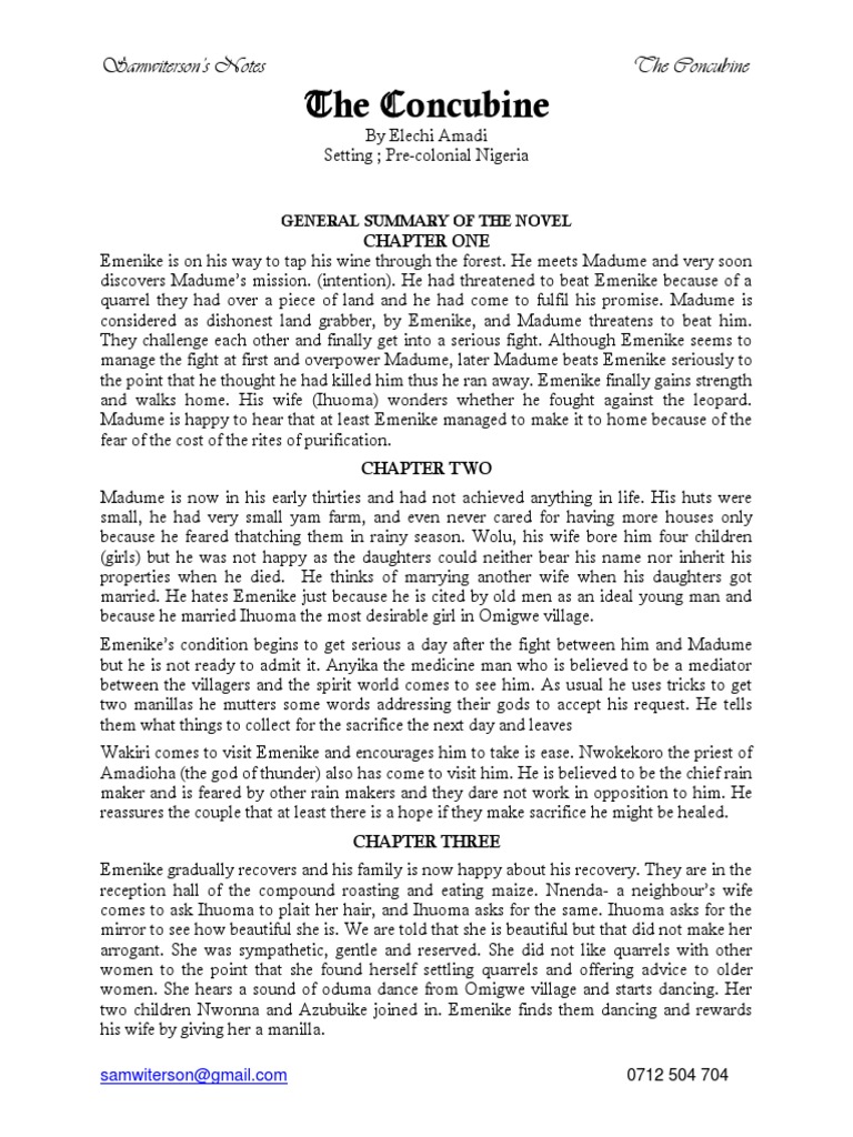 The Concubine | PDF