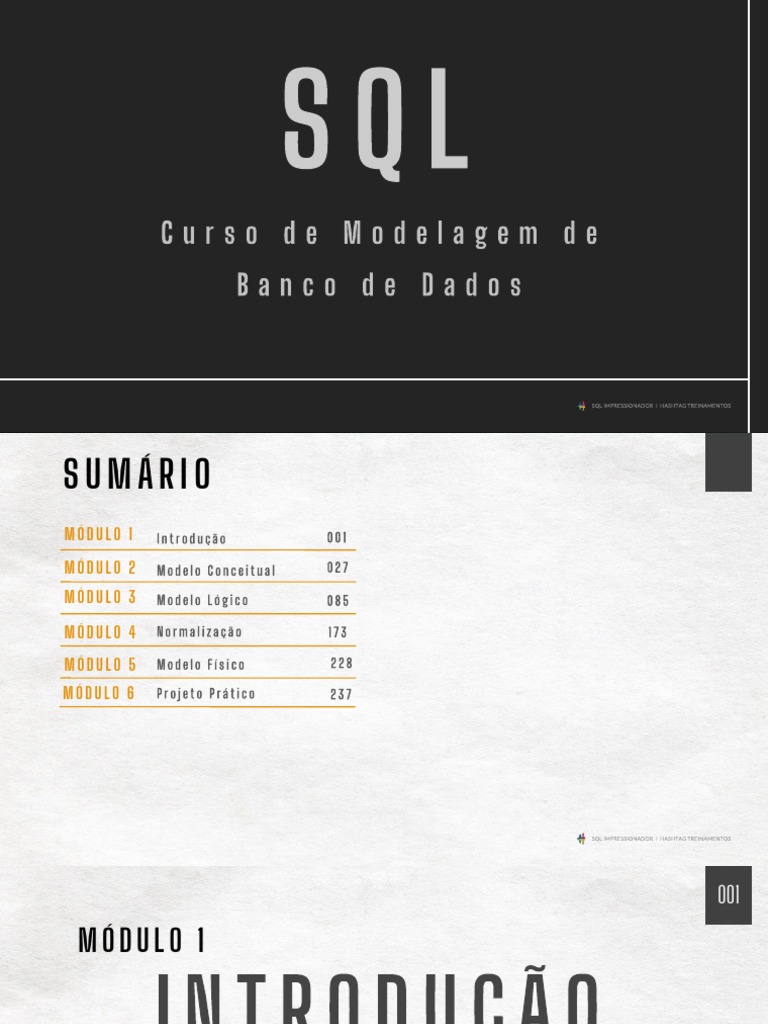 Apostila Modelagem e Desenvolvimento de Banco de Dados | PDF | Base de ...