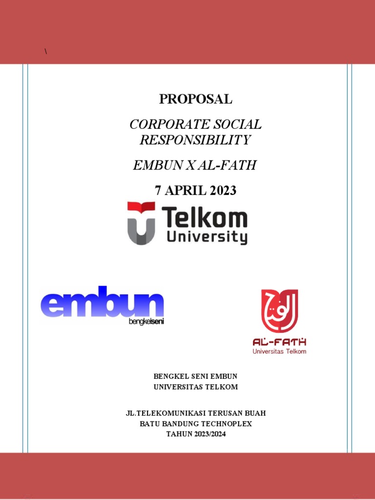 Proposal CSR 2023 | PDF
