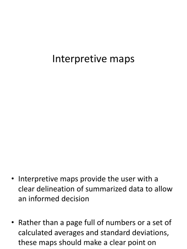 9.interpretive Maps | PDF | Map | Crop Yield