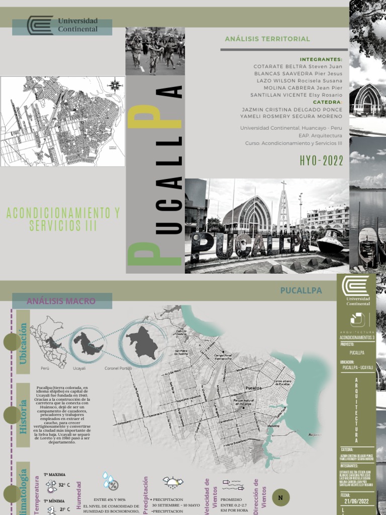 Análisis Territorial de Pucallpa | PDF | Ciencias de la Tierra ...