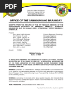 Resolution Realignment Sample Format | PDF | Philippines