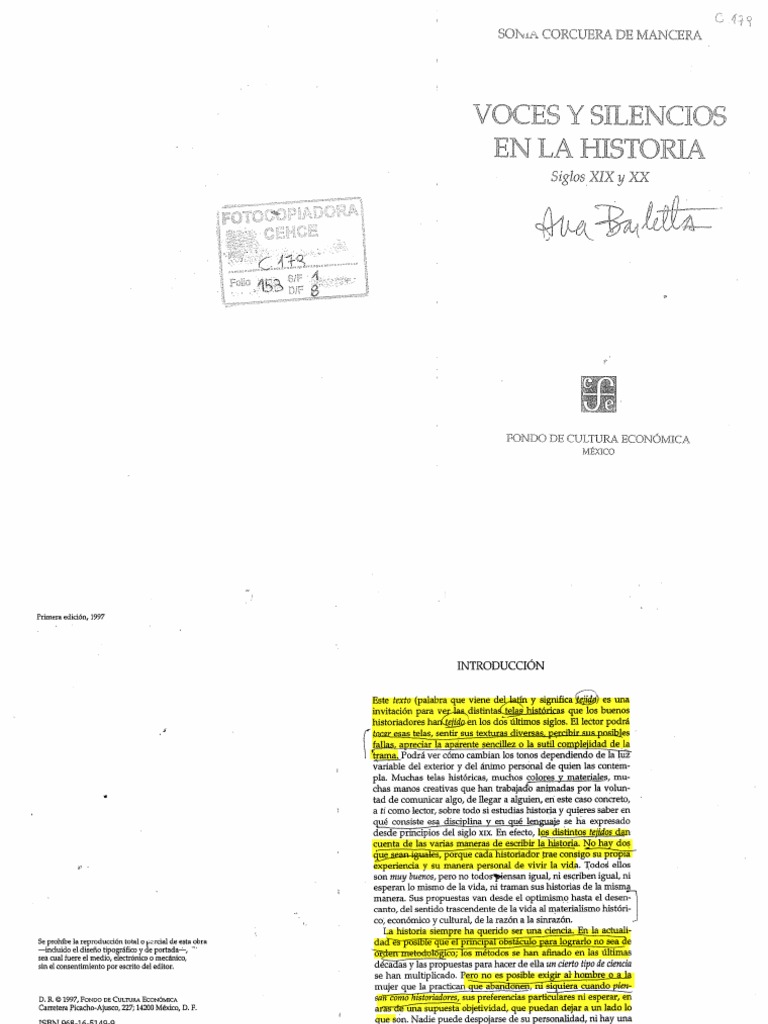 Corcuera de Mancera Sobre Ranke | PDF