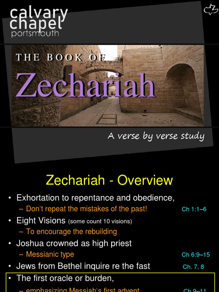 Zechariah Ch11 12 030722 1 | PDF | Bible Content