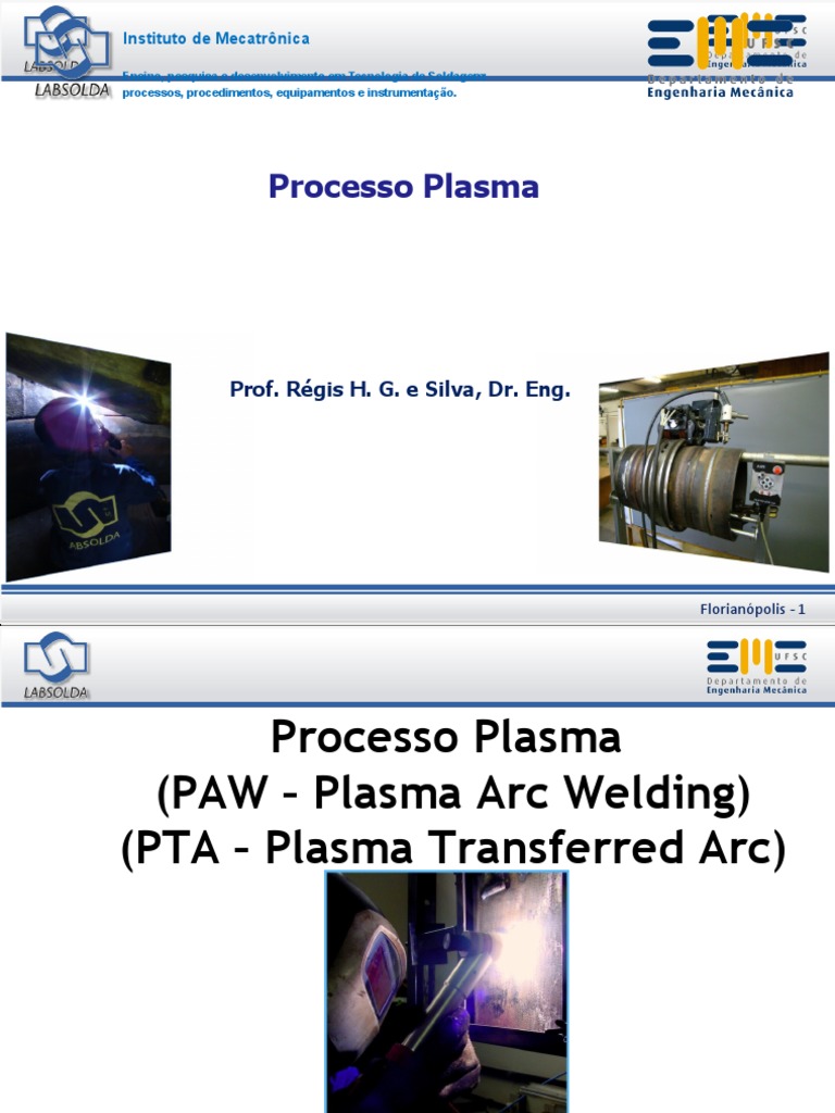 EMC5204 - Aula 08 - Plasma | PDF | Plasma (Física) | Ciências Físicas