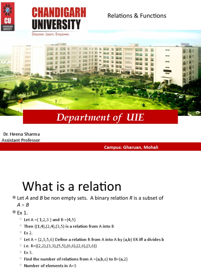 Relation Pdf Function Mathematics Vertex Graph Theory 2649
