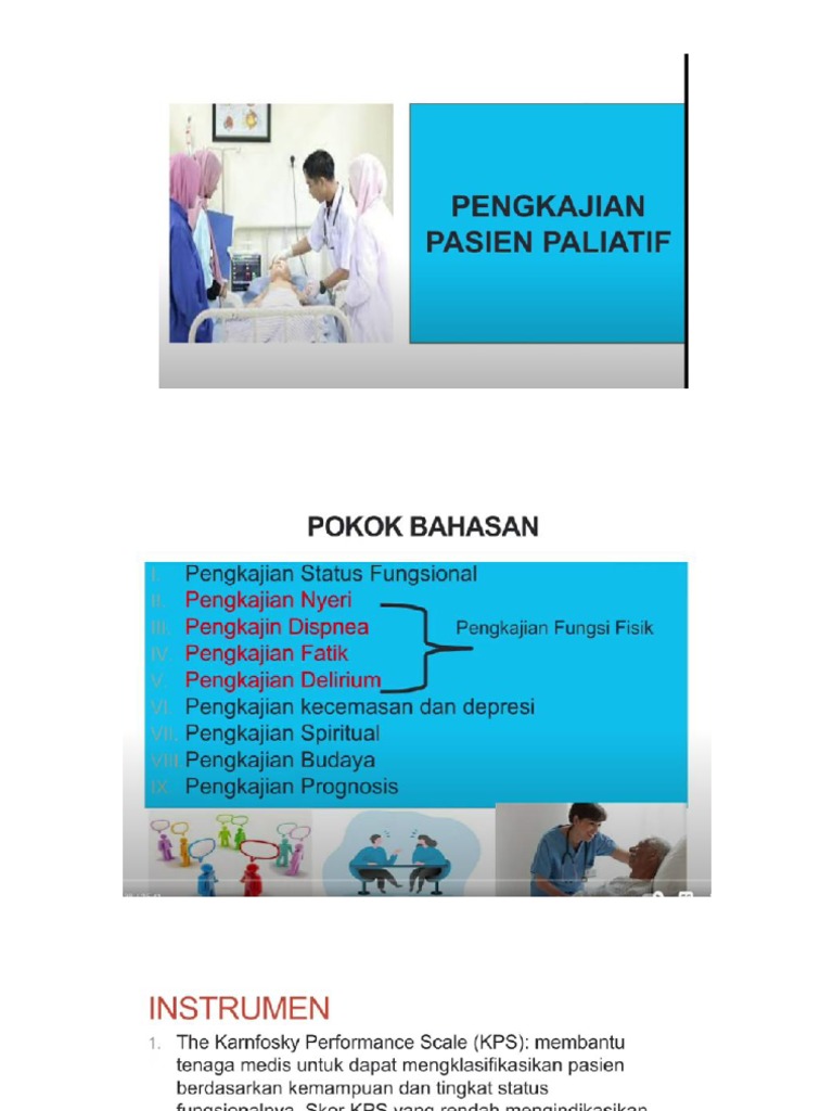 Pengkajian Keperawatan Paliatif | PDF