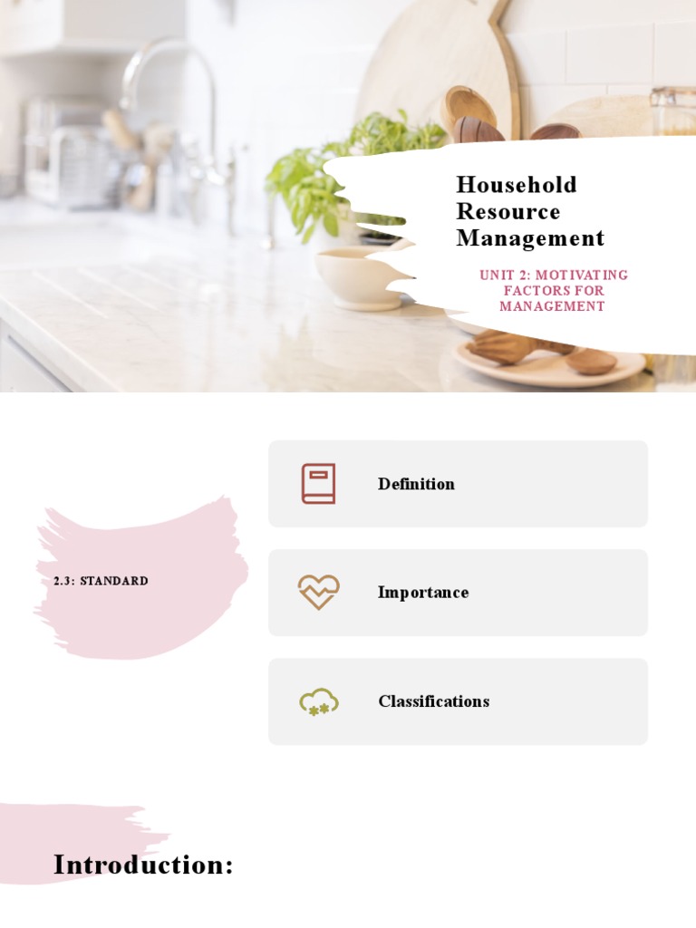 Motivating Factors in Household Management | PDF | Goal | Motivation