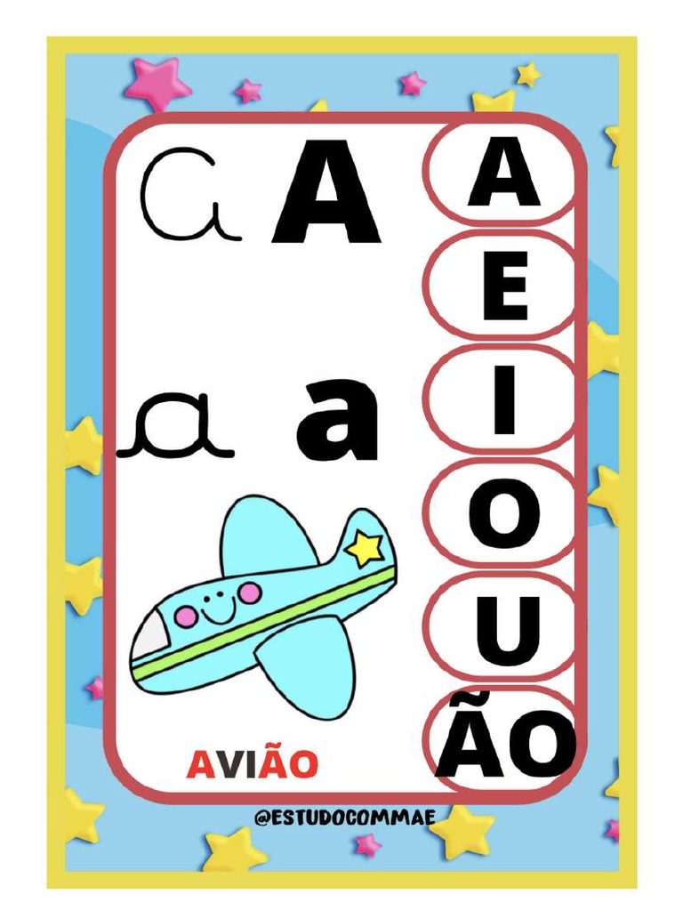 Alfabeto Com Família Silábica Pdf