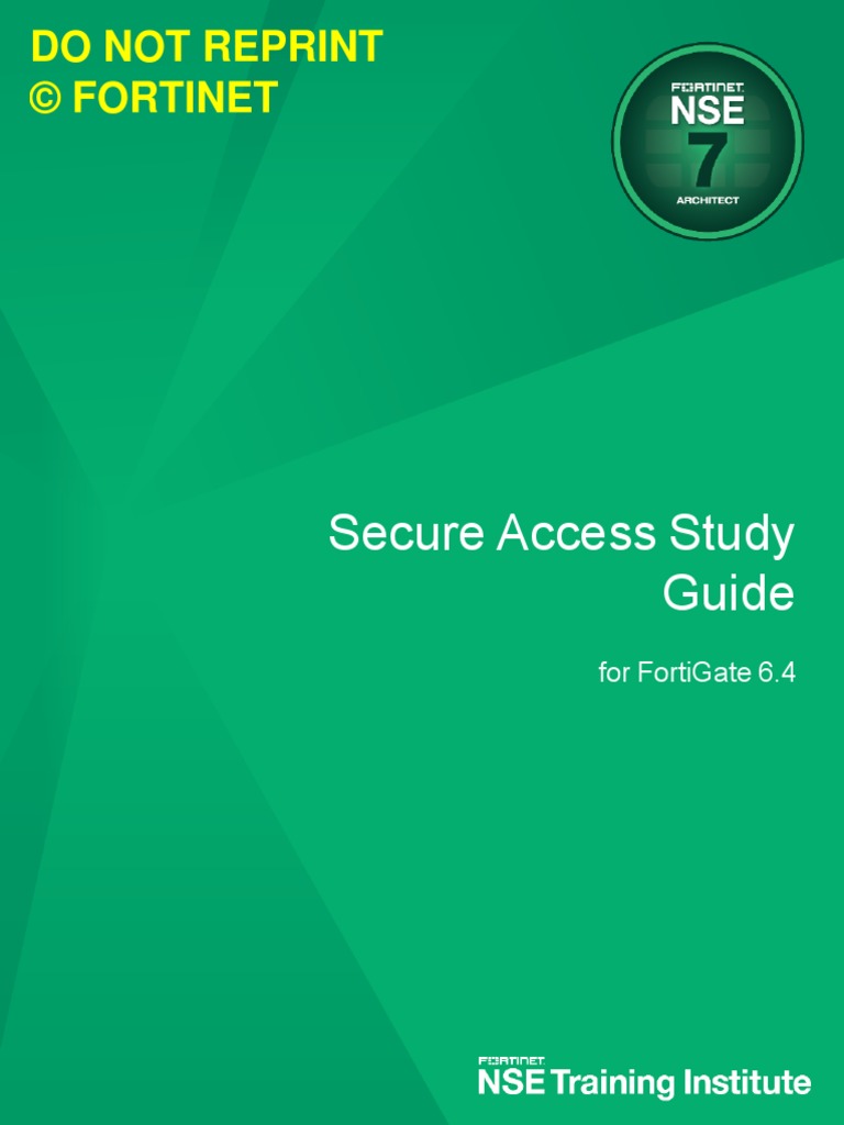 Secure Access 6.4 Study Guide-Online-Desbloqueado | PDF | Radius | Key ...