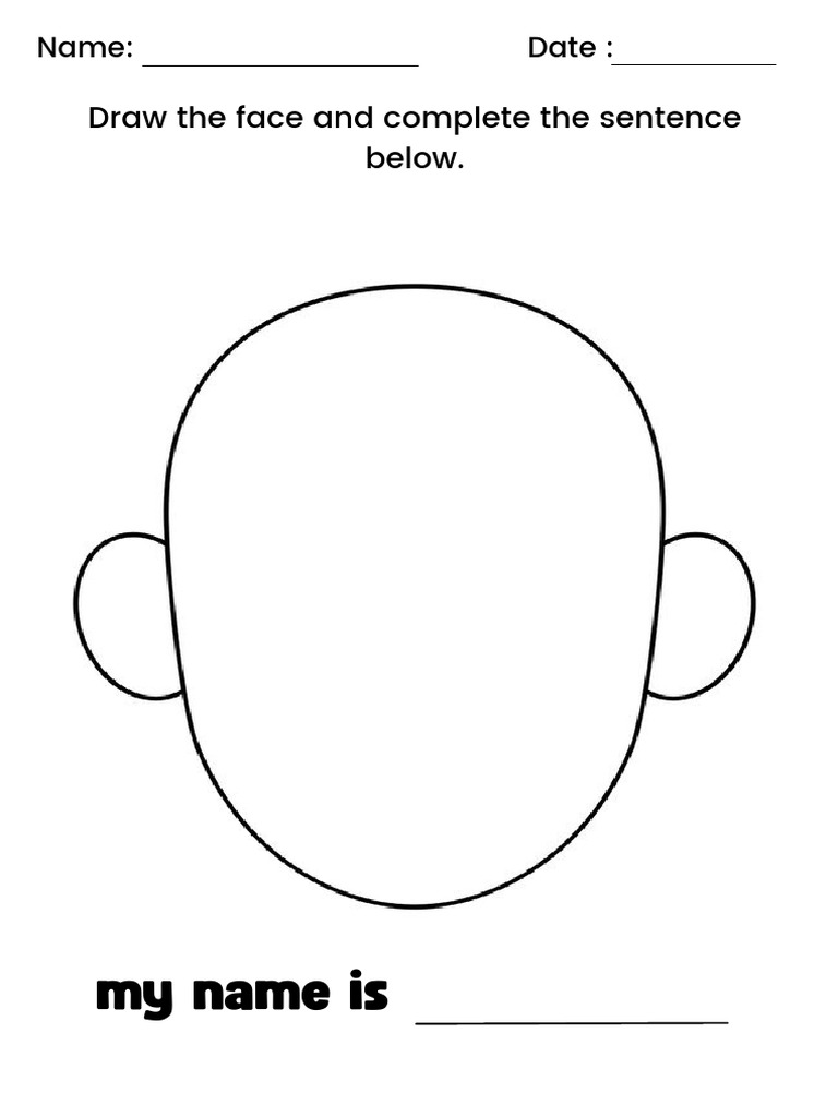 Feelings Worksheet For Kindergarten | PDF