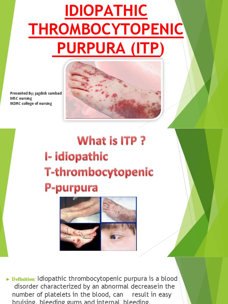 Itp 210530123628 | PDF | Epidemiology | Body Fluids
