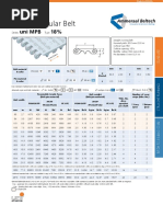 Uni S-MPB Modular Belt Catalogue | PDF | Belt (Mechanical ...
