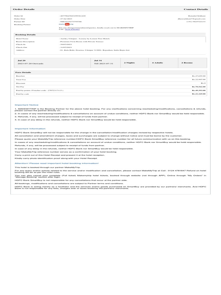 Order Details Contact Details | PDF | Government Finances | Taxes