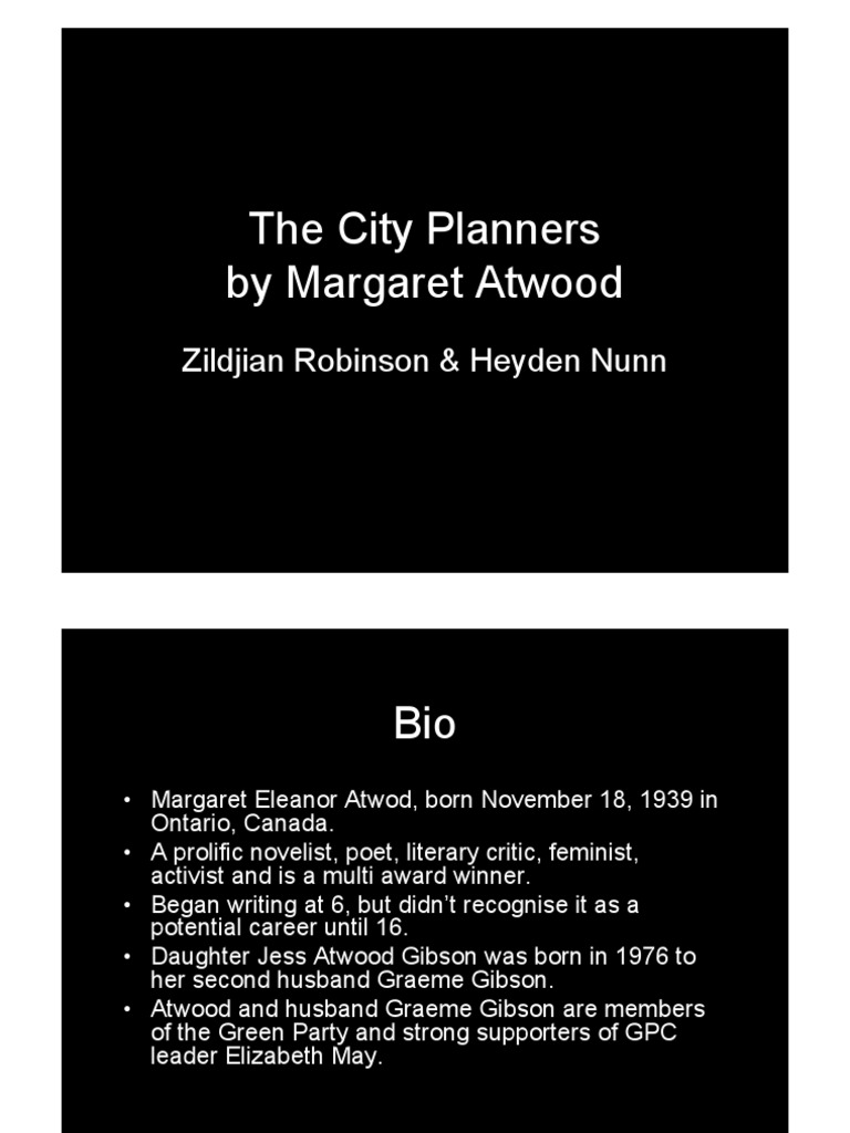 Analysis of Atwood's "The City Planners" | PDF | Suburb