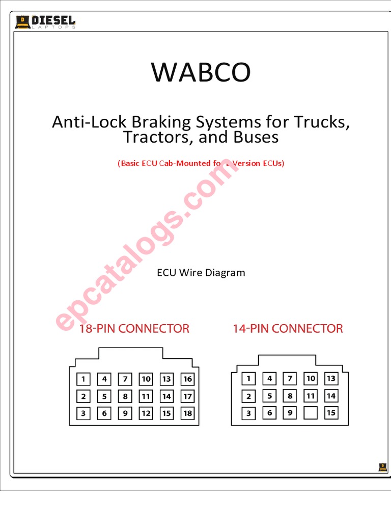 WABCO ABS - E Version (Hydraulic) | PDF | Anti Lock Braking System ...