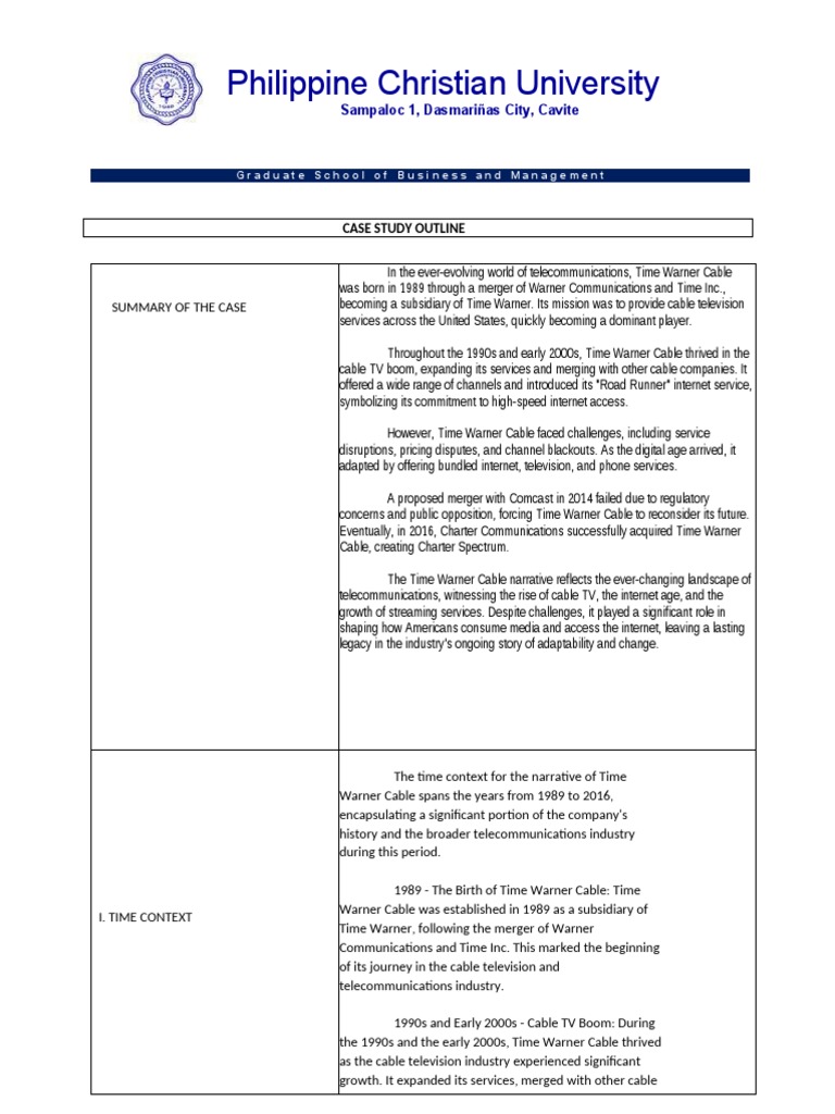 Case - Study - TWC | Download Free PDF | Pricing | Internet
