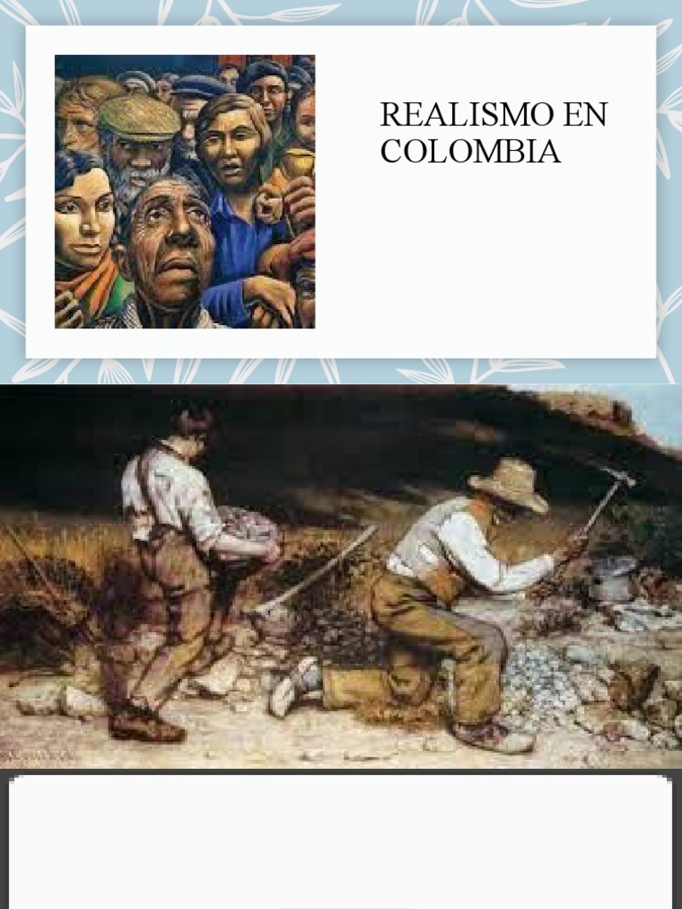 Realismo en Colombia | PDF | Realismo literario