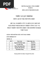 Lý thuyết SOR | PDF