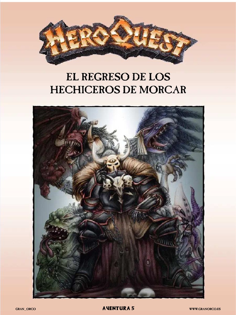 Heroquest Libro 5 El Regreso de Los Hechiceros de Morcar | PDF | Castillo