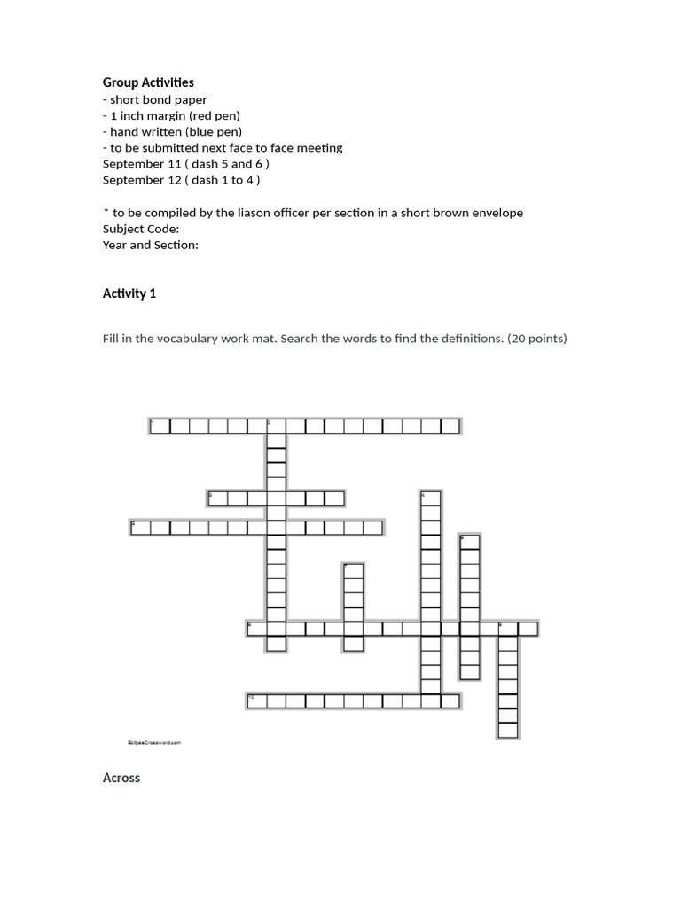 Prelim PSTM Group Activities | PDF | Learning | Education Theory