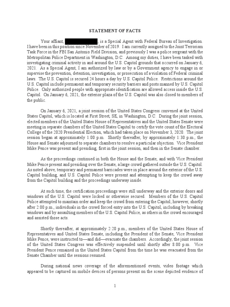 U.S. DOJ Statement of Facts - Matthew Mazzocco | PDF | United States ...