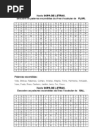 Los Mandamientos - Sopa de Letras | PDF | Deportes | Ocio