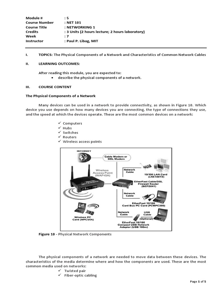 Is 103 Module 5 w7 Nvcfi | PDF | Computer Network | Network Switch Is 103 Module 5 w7 Nvcfi | PDF | Computer Network | Network Switch
