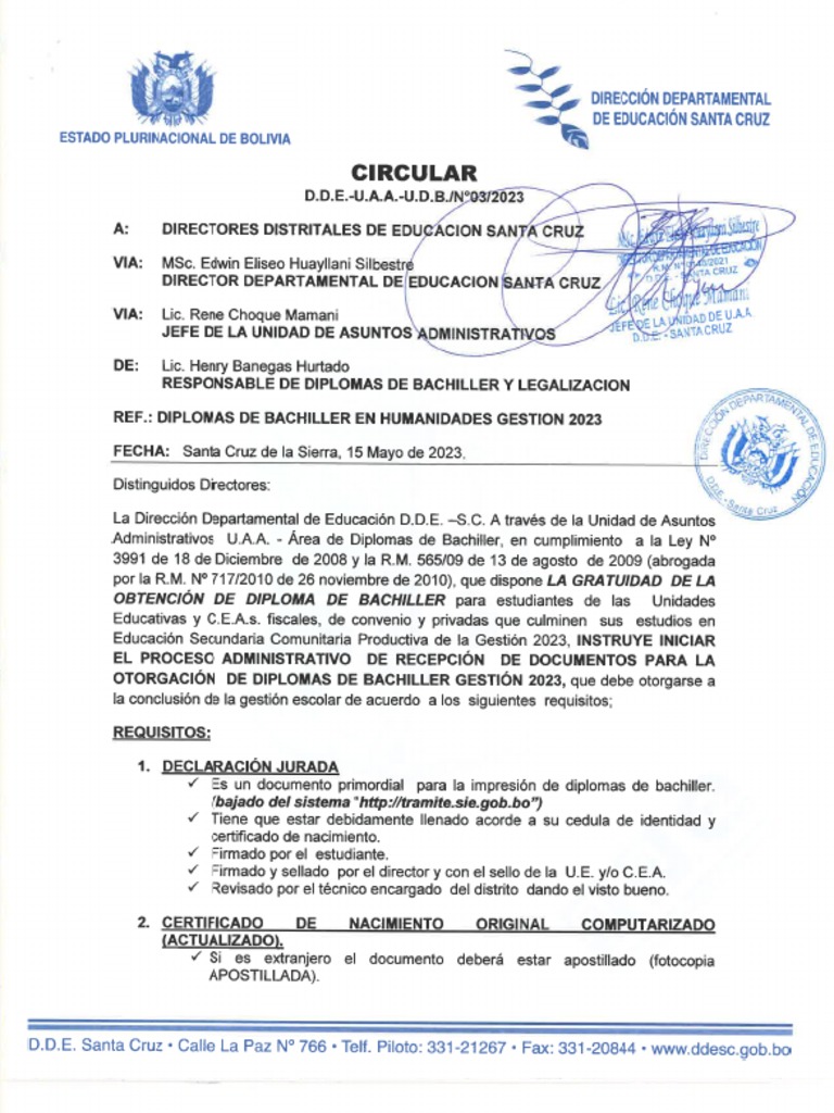 Dde Uaa Udb N°03 2023. | PDF