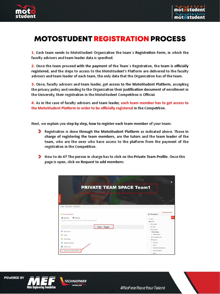 Motostudent Registration Process | PDF | Information Technology | Computer Security