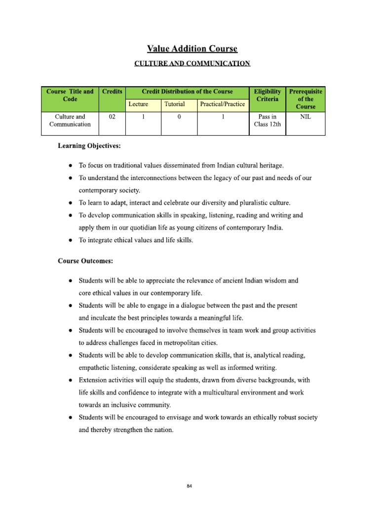 Nep Vac Culture and Communication | PDF