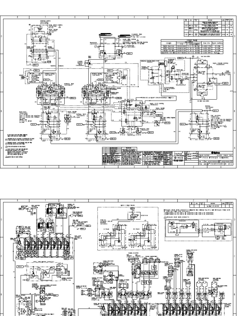 Hyd Schematic 2658549085 - 010 | PDF