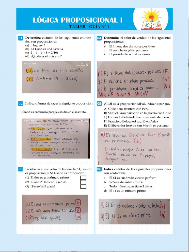 Práctica 1 Logica Funciones Et Ib | PDF Práctica 1 Logica Funciones Et Ib | PDF