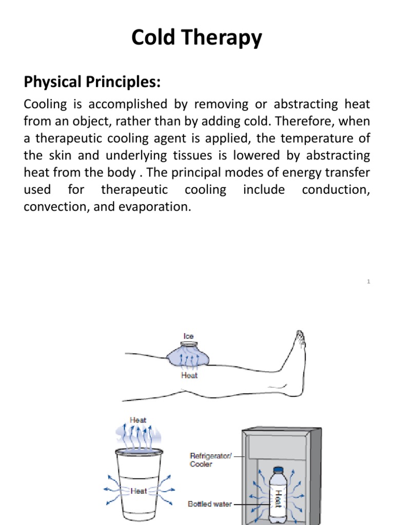 Cold Therapy-Theoretical | PDF | Heat Transfer | Thermal Conduction