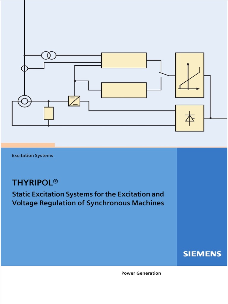 Exciter-Siemens | PDF | Rectifier | Electric Generator