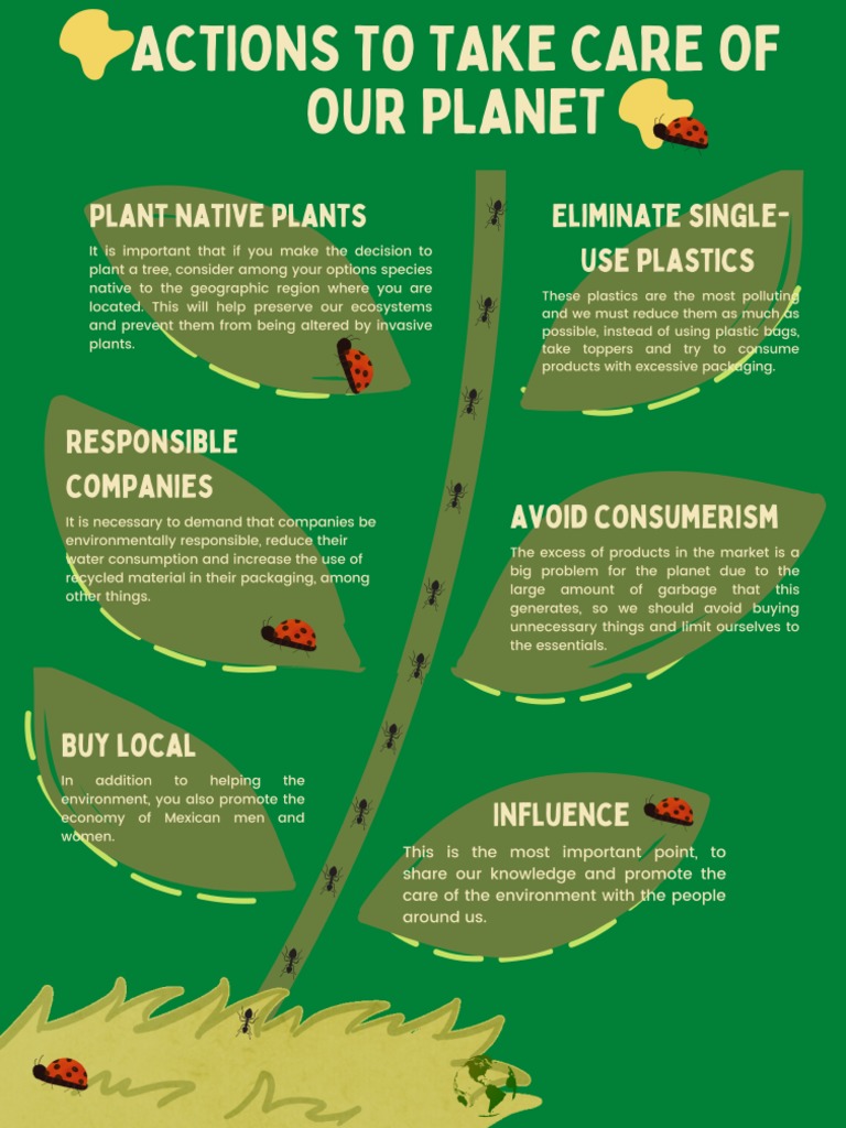 Let's Take Care of The Planet | PDF