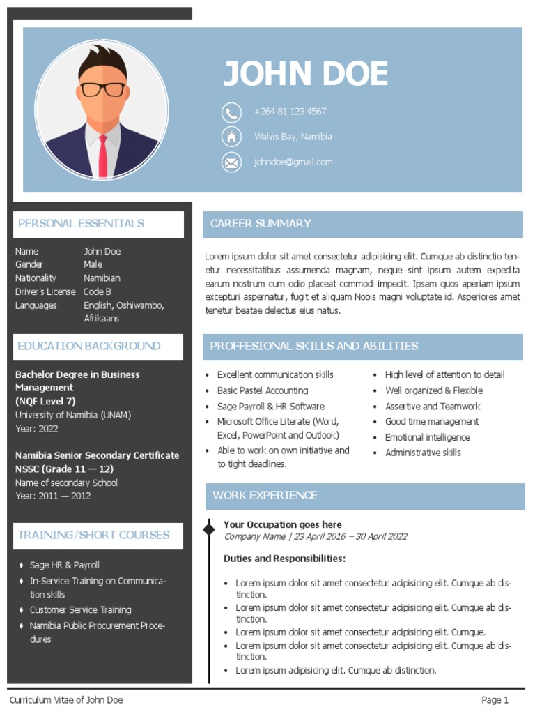 CV Templates | PDF