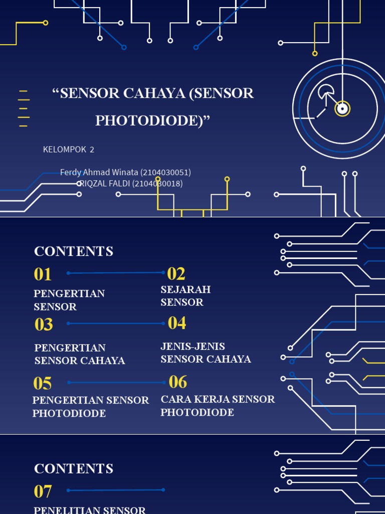 Materi Sensor Photodioda | PDF