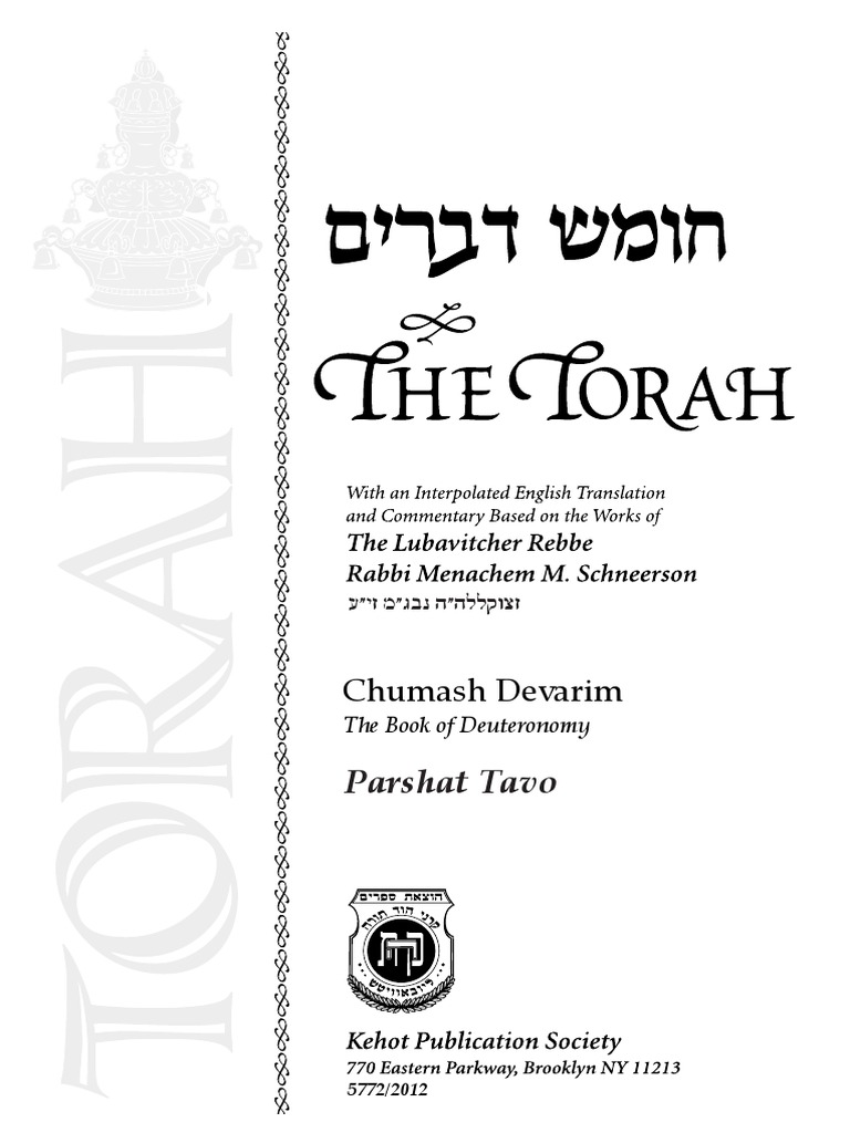Parshat Ki Tavo | Download Free PDF | Ten Commandments | Jacob