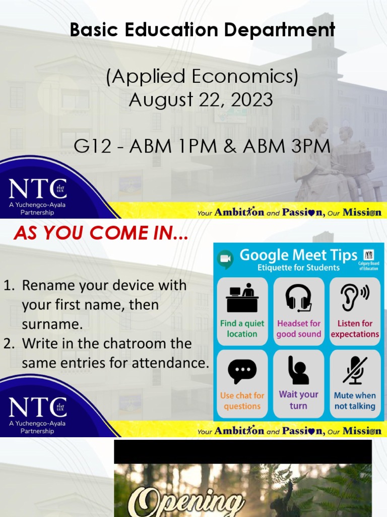 2 Applied Economics BED 2022 2023 | PDF | Economics | Market (Economics)