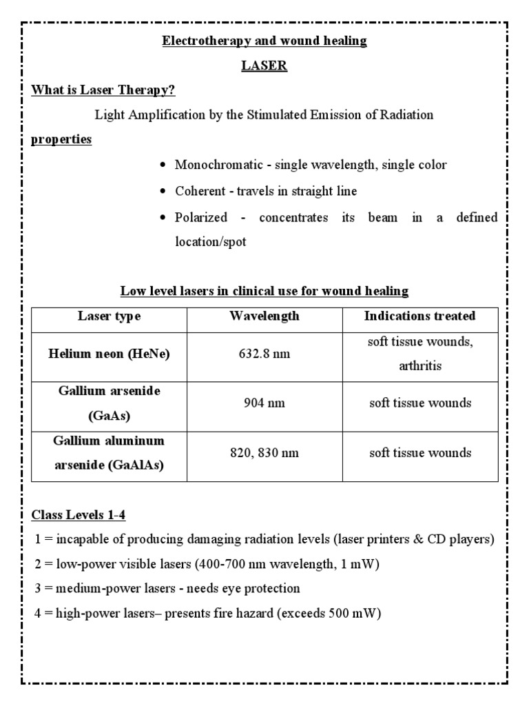 Electrotherapy and Wound Healing | PDF | Wound Healing | Ultraviolet