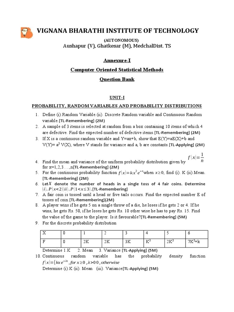 COSMQB | PDF | Variance | Markov Chain