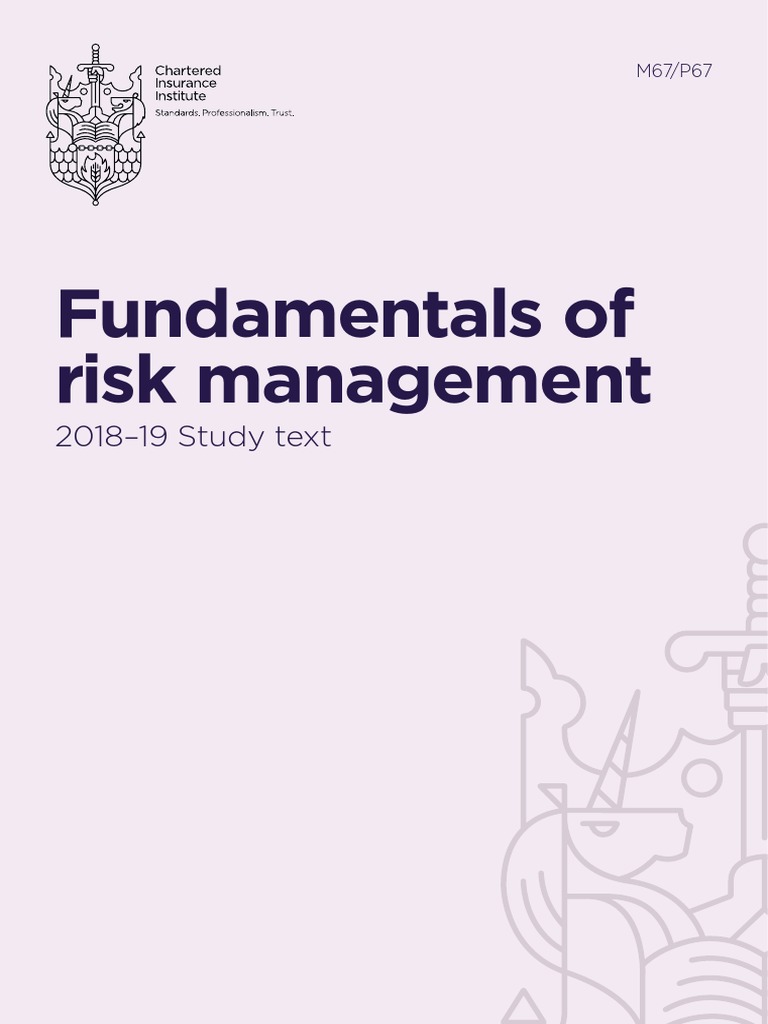 M67 Fundamentals of Risk Management | Download Free PDF | Risk | Risk ...