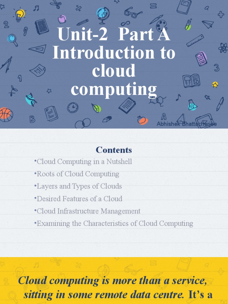 Unit2 Cloud Pdf Cloud Computing Software As A Service 